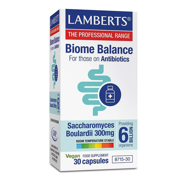 Lamberts Biome Balance For Those On Antibiotics 30 caps