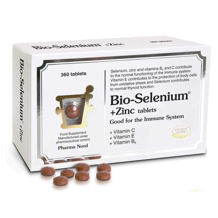 Pharma Nord Bio Selenium 100ug + Zinc 360 tabs